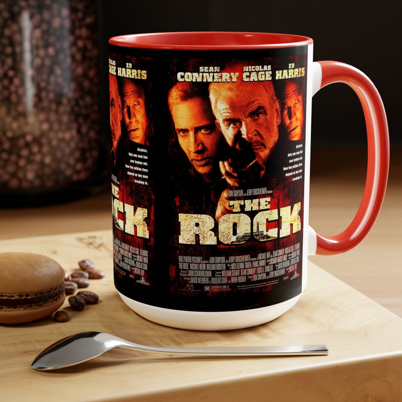 The Rock 90s Film Sean Connery Nick Cage San Francisco Movie Two-tone ...