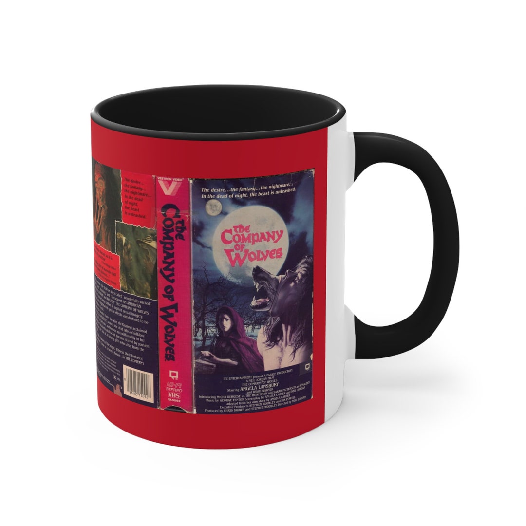 In the Company of Wolves VHS Cover Horror Film 80s Accent Coffee Mug ...
