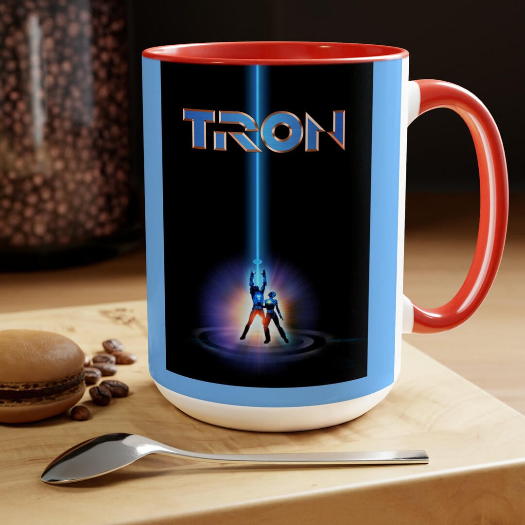 Tron Sci Fantasy 80s Film Two-tone Coffee Mugs 15oz David - Etsy
