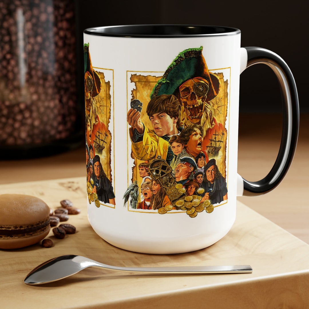 Goonies 80s Family Film Treasue Sloth Two-tone Coffee Mugs - Etsy