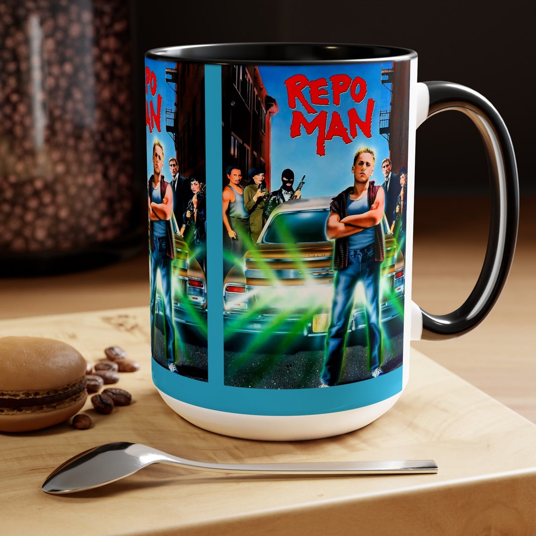 Repo 80s Cult Film Aliens Punk Rock Two-tone Coffee Mugs, 15oz - Etsy