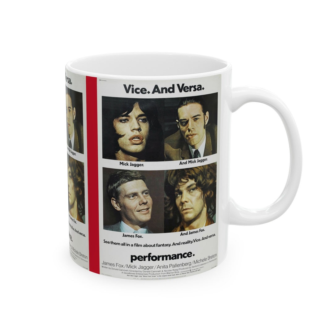 11oz. Performance 70s Film Mick Jagger James Fox Nickolas Roeg Film ...