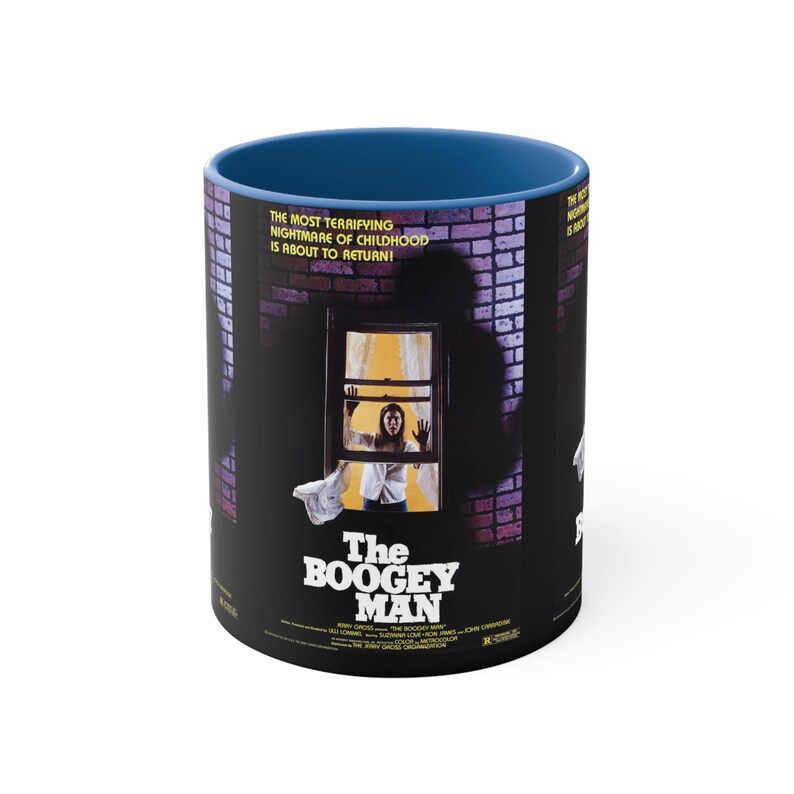 The Boogey Man 80s Horror Cult Film Thriller Accent Coffee Mug, 11oz - Etsy