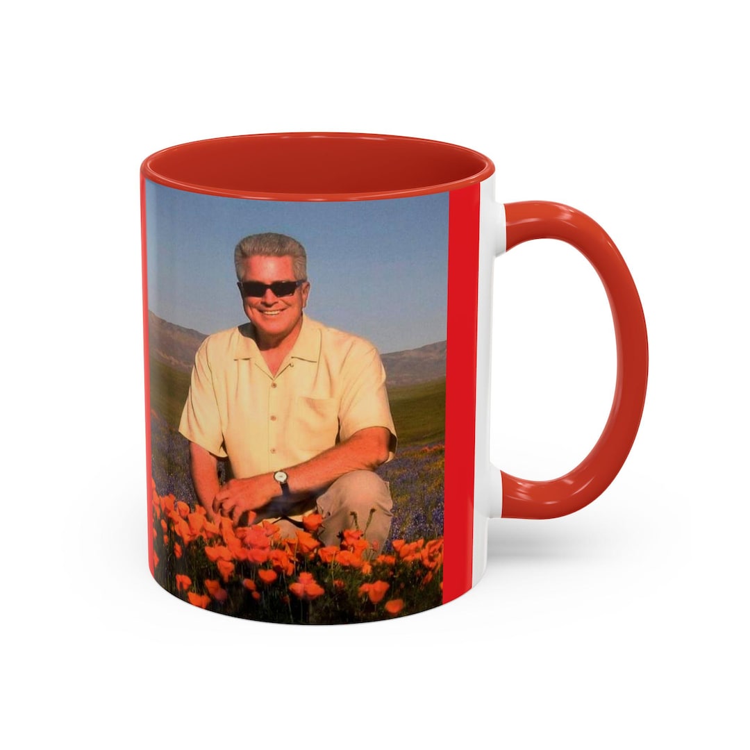 11oz. Huell Howser Luis Fuerte TV Show Cal. Gold Accent Coffee Mug (11 ...