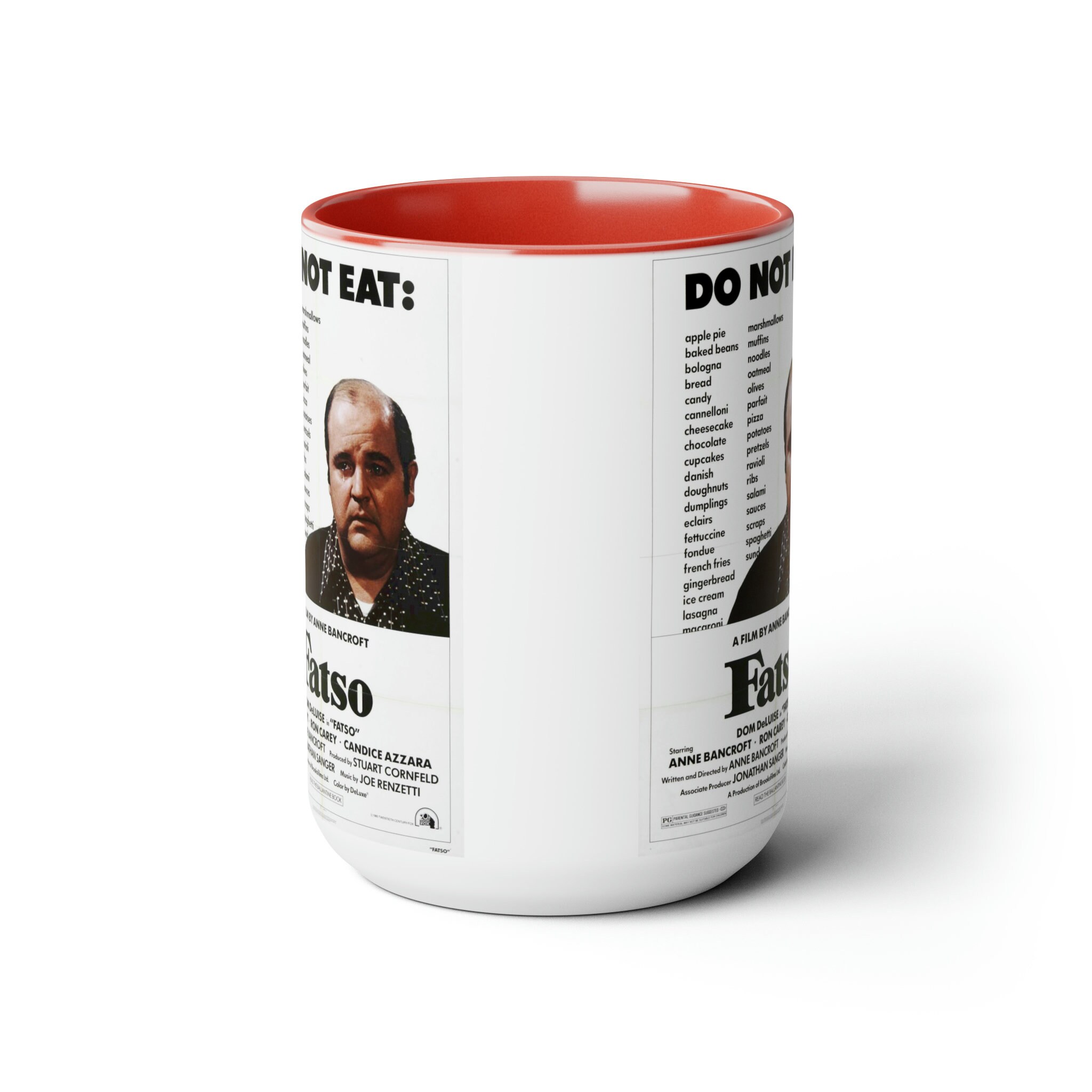 Fatso Comedy Movie Dom Deluise Film Mel Brooks Two-tone Coffee Mugs ...