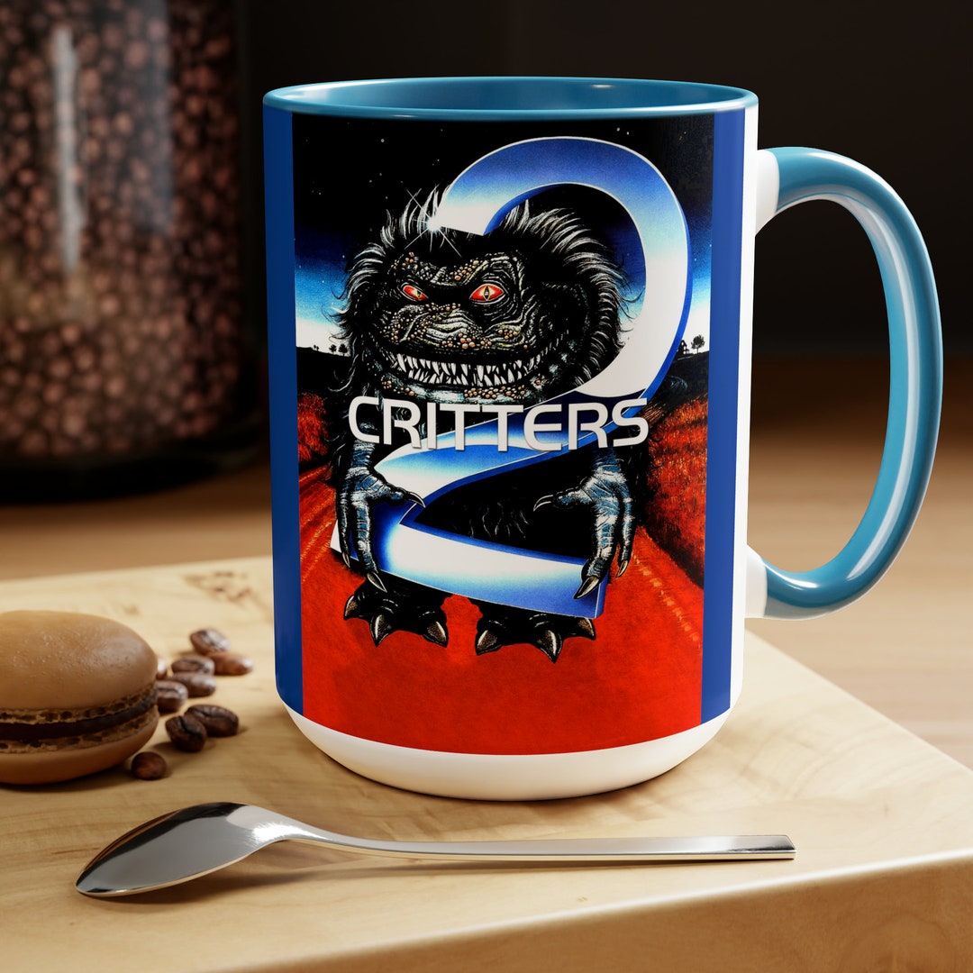 Critters 2 80s Horror Film Creatures in the Desert Two-tone Coffee Mugs ...