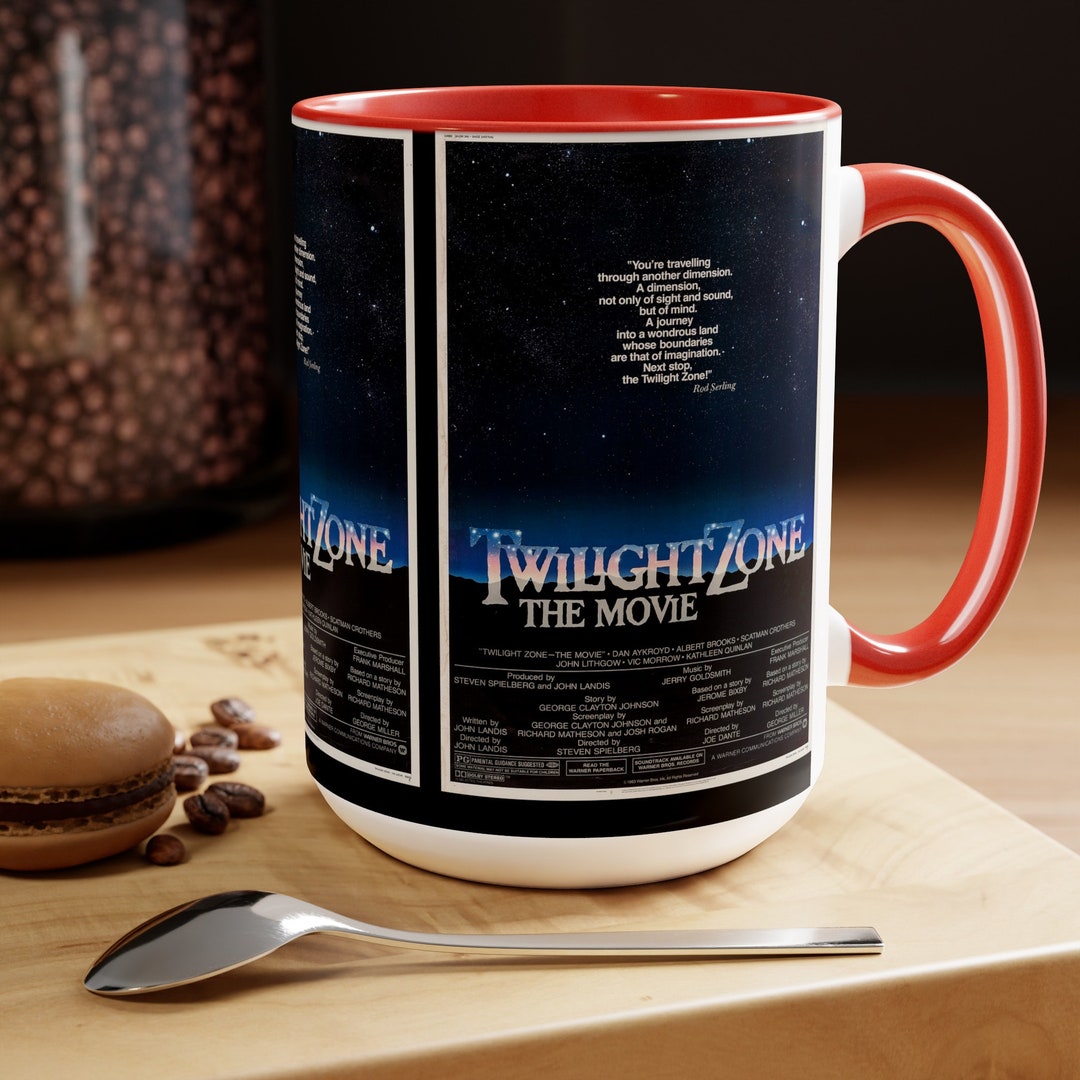 15oz. Zone the Movie 80s Horror Film Two-tone Coffee Mugs, 15oz - Etsy