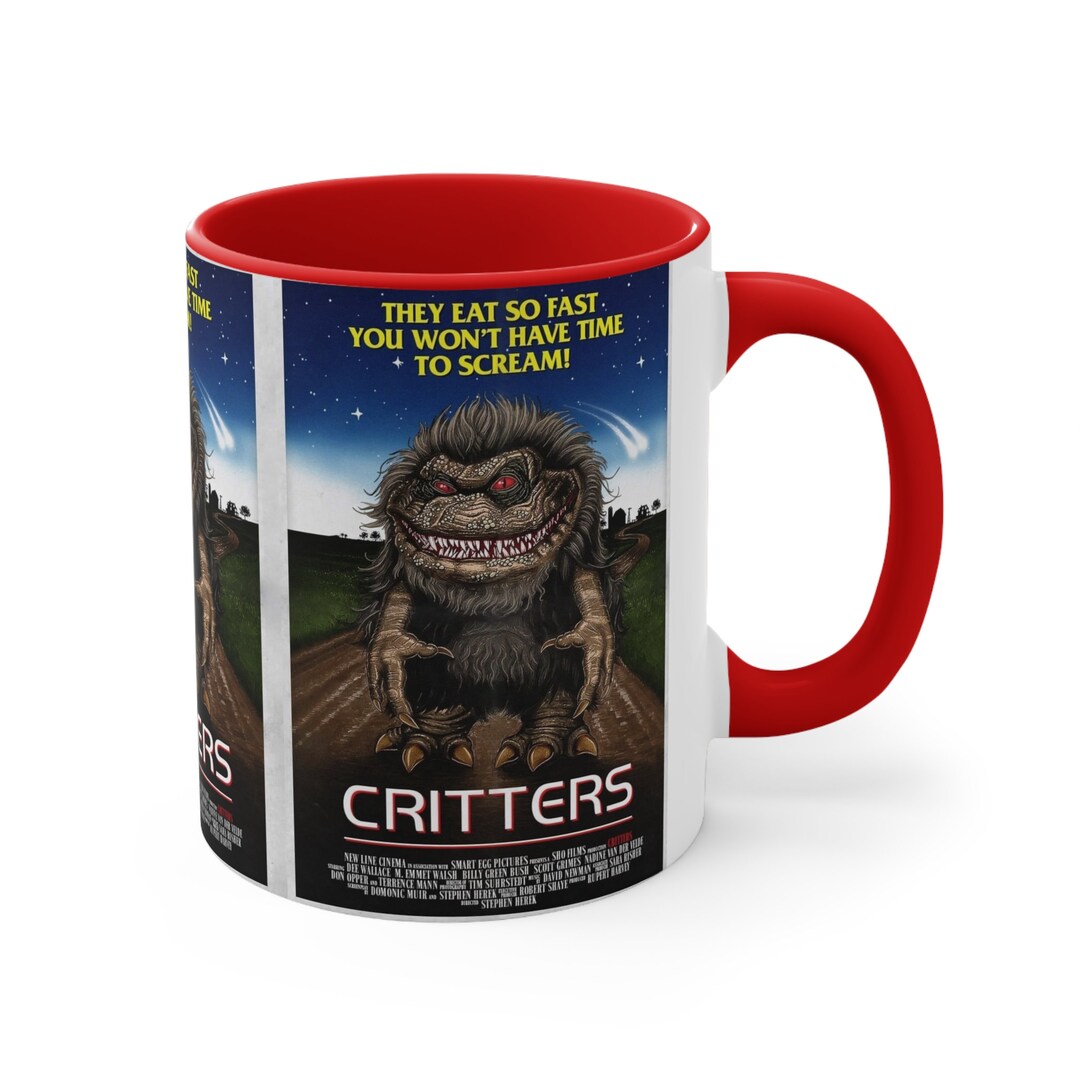 11oz. Critters Movie 80s Sci Fi Cult Film They Bite Accent Coffee Mug ...