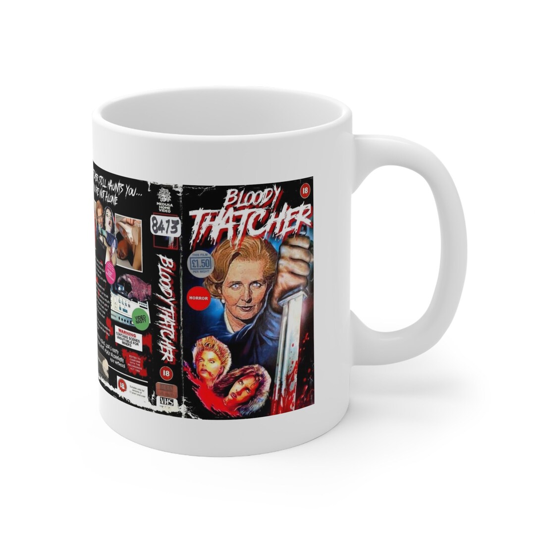 Bloody Thatcher 80s Horror Movie Cult Film Ceramic Mug 11oz - Etsy