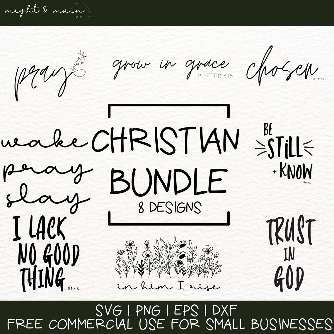 Scripture Svg Bundle Religious Svg Bundlechristian Svg - Etsy