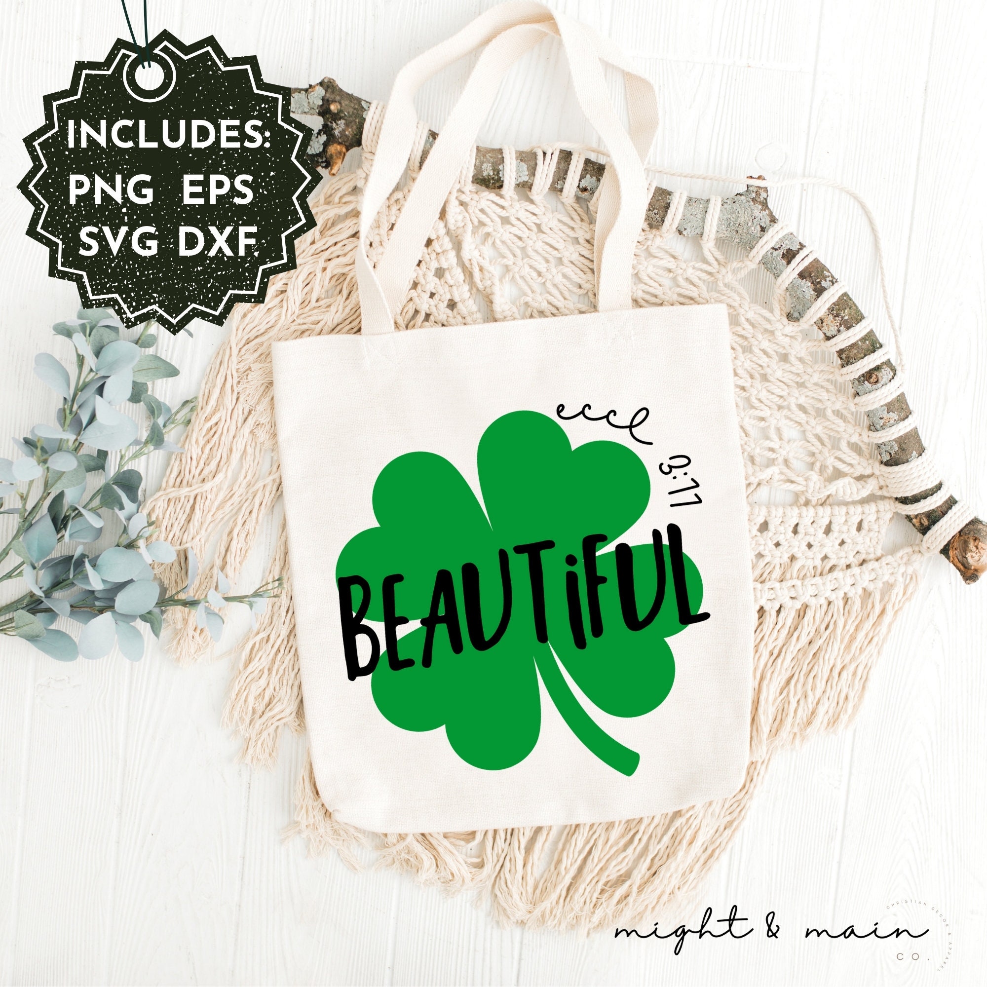 Christian Shamrock SVG, Christian SVG Bundle, Bible Verse Svg, Bible ...