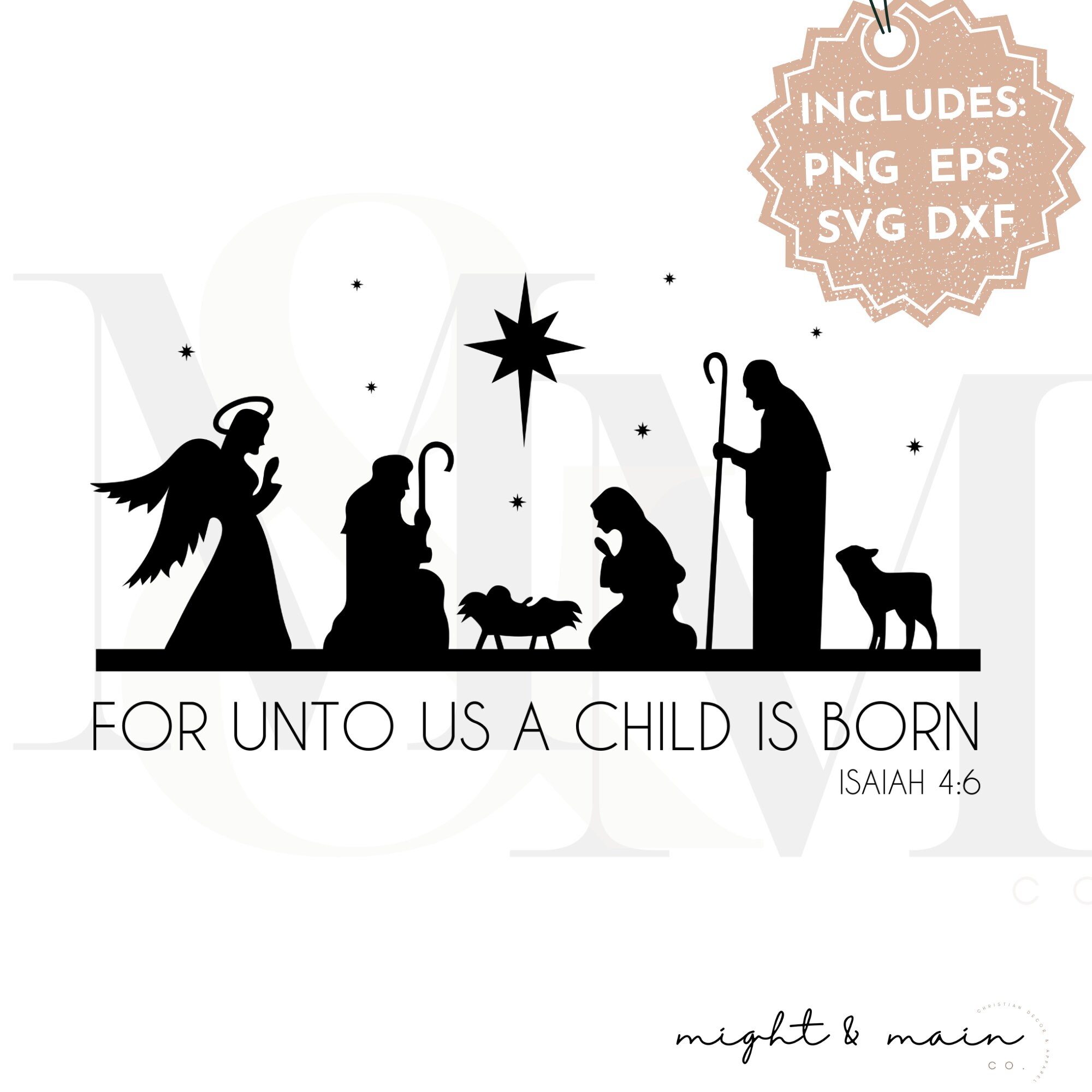 Christmas Quote Svg, Christmas Svg, Bible Verse Christmas Shirt Design ...