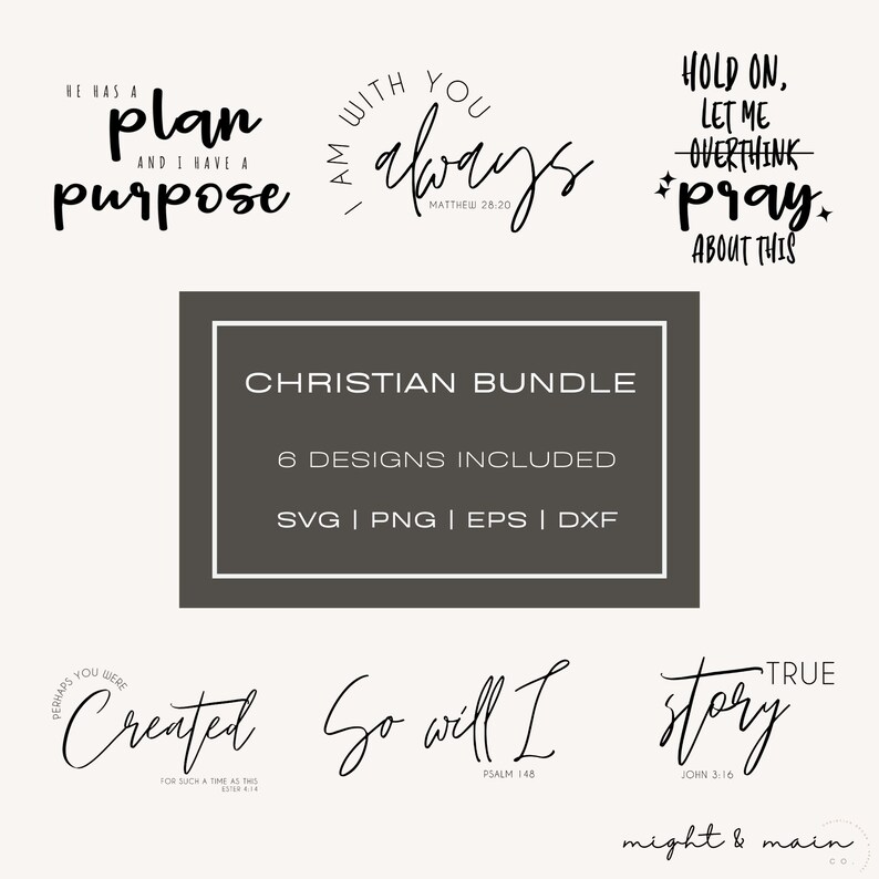 Christian Svg Bundle, Scripture Svg Bundle, Religious Svg Bundle, Bible ...