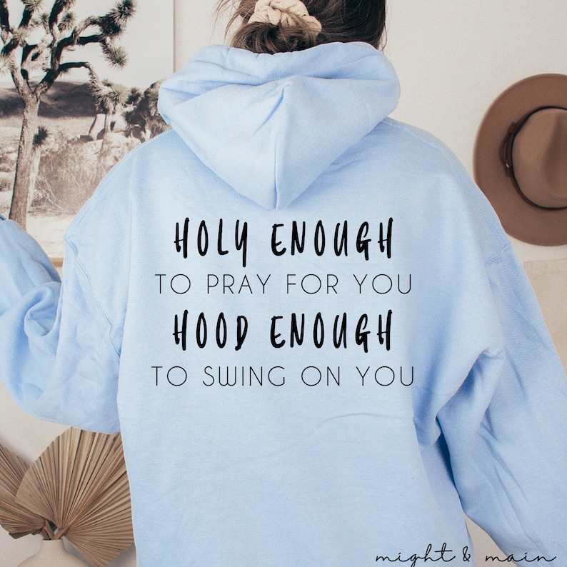 Christian Quote, Holy Hood Svg, Dxf, Eps, Png, Christian Affirmation ...