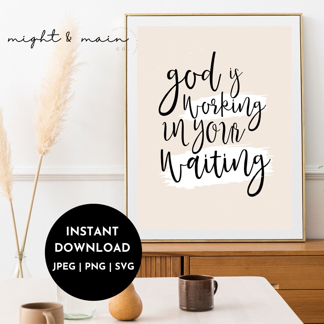 Christian Affirmation Wall Decor | Religious Wall Art | Fall Decor ...