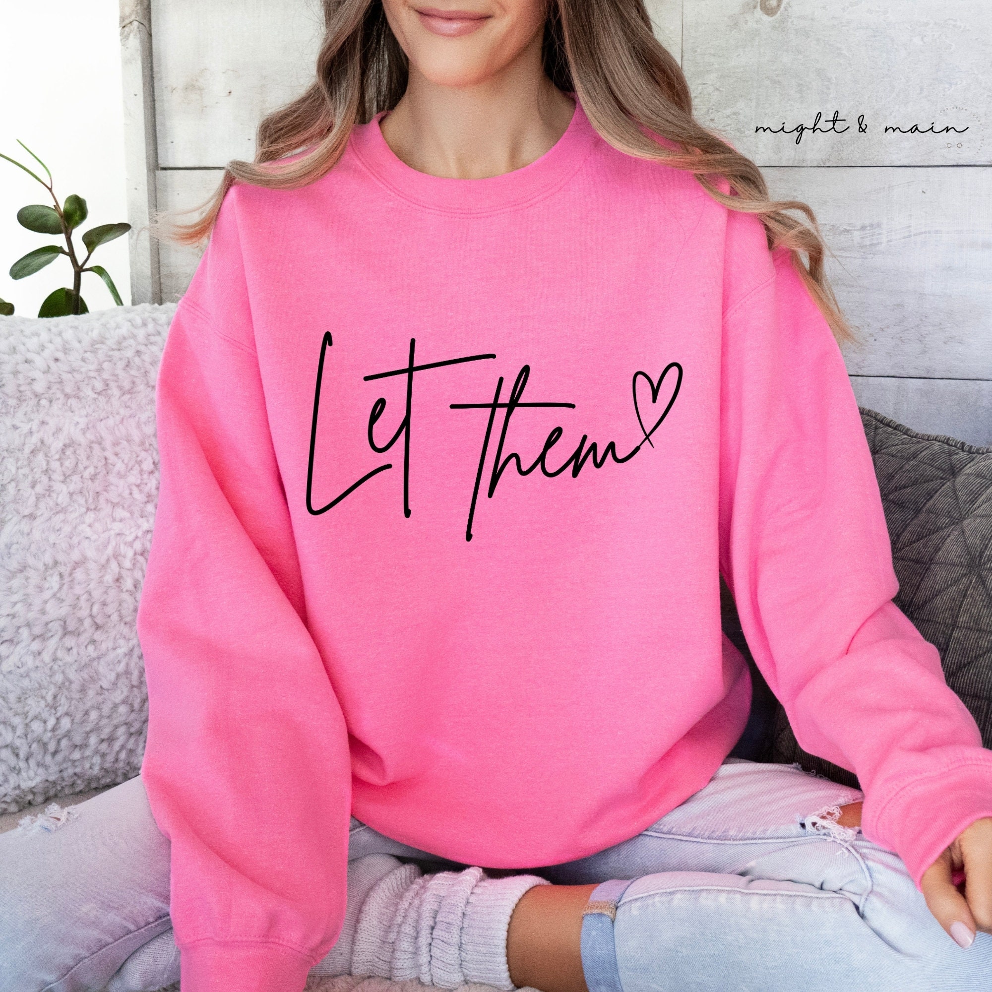 Let Them Svg Png, Inspirational PNG, Self Love Svg, Sublimation Design ...
