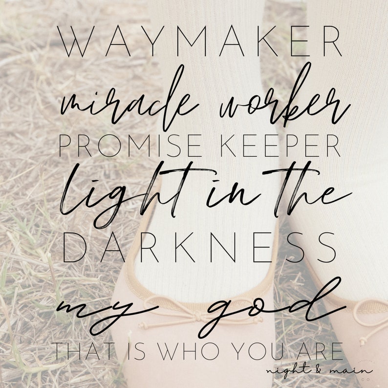 Waymaker Png, Bible Verse Svg, Miracle Worker Svg, Scripture Svg, Jesus ...