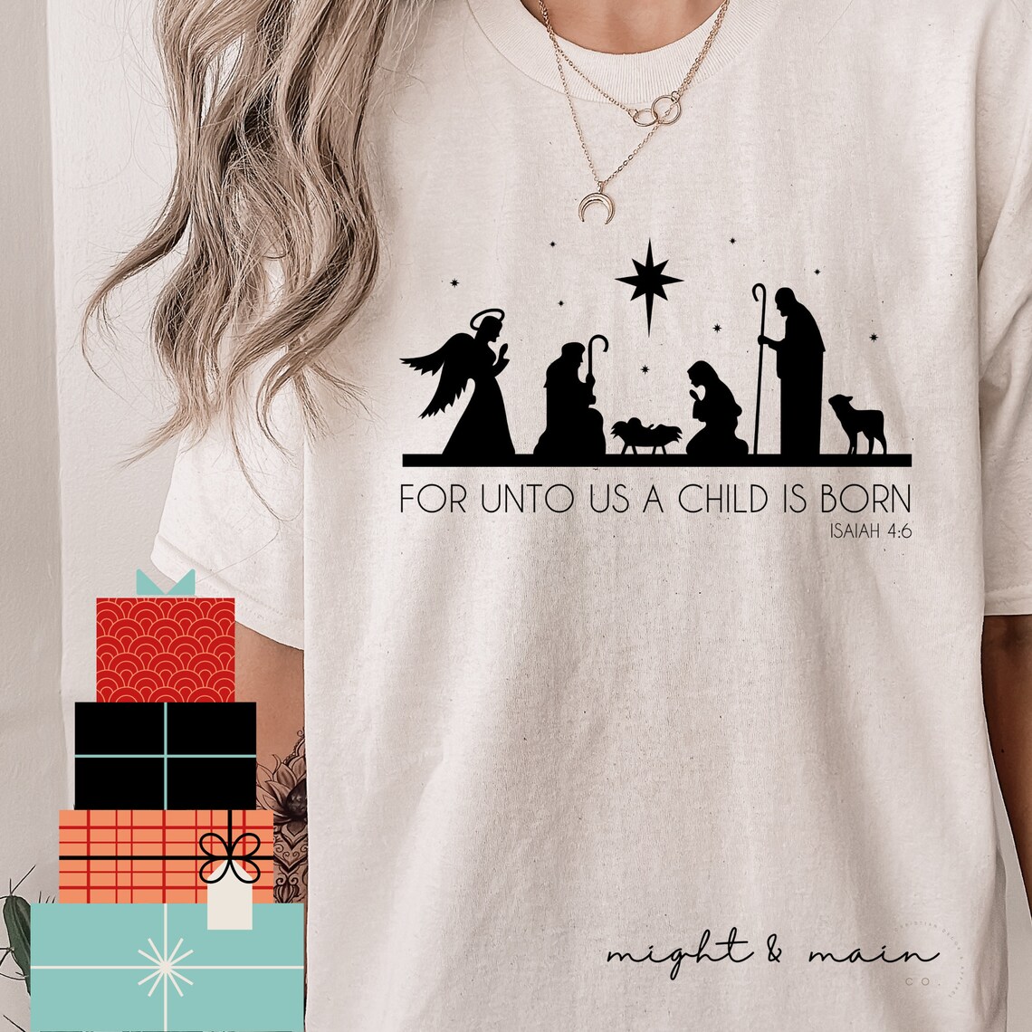 Christmas Quote Svg, Christmas Svg, Bible Verse Christmas Shirt Design ...