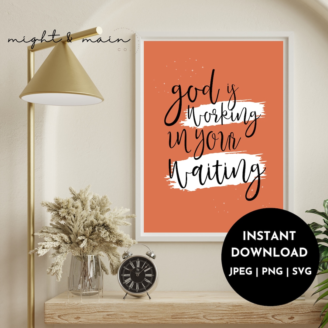 Christian Affirmation Wall Decor | Religious Wall Art | Fall Decor ...