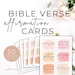 Affirmation Bible Verse Cards Prayer Board Cards Vision Board Printable ...