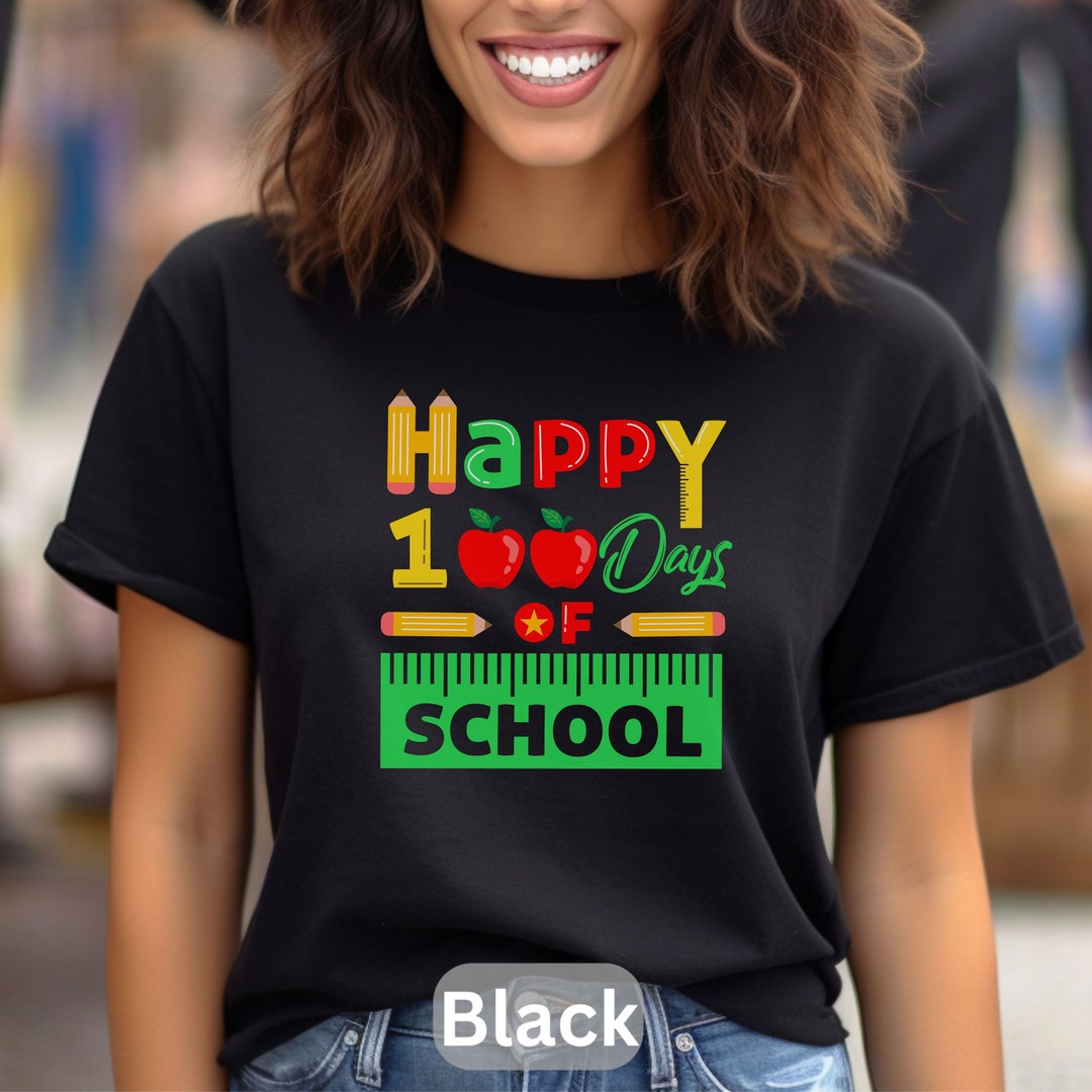 100 Days of School Shirt All Grades 100 Day Shirt - Etsy