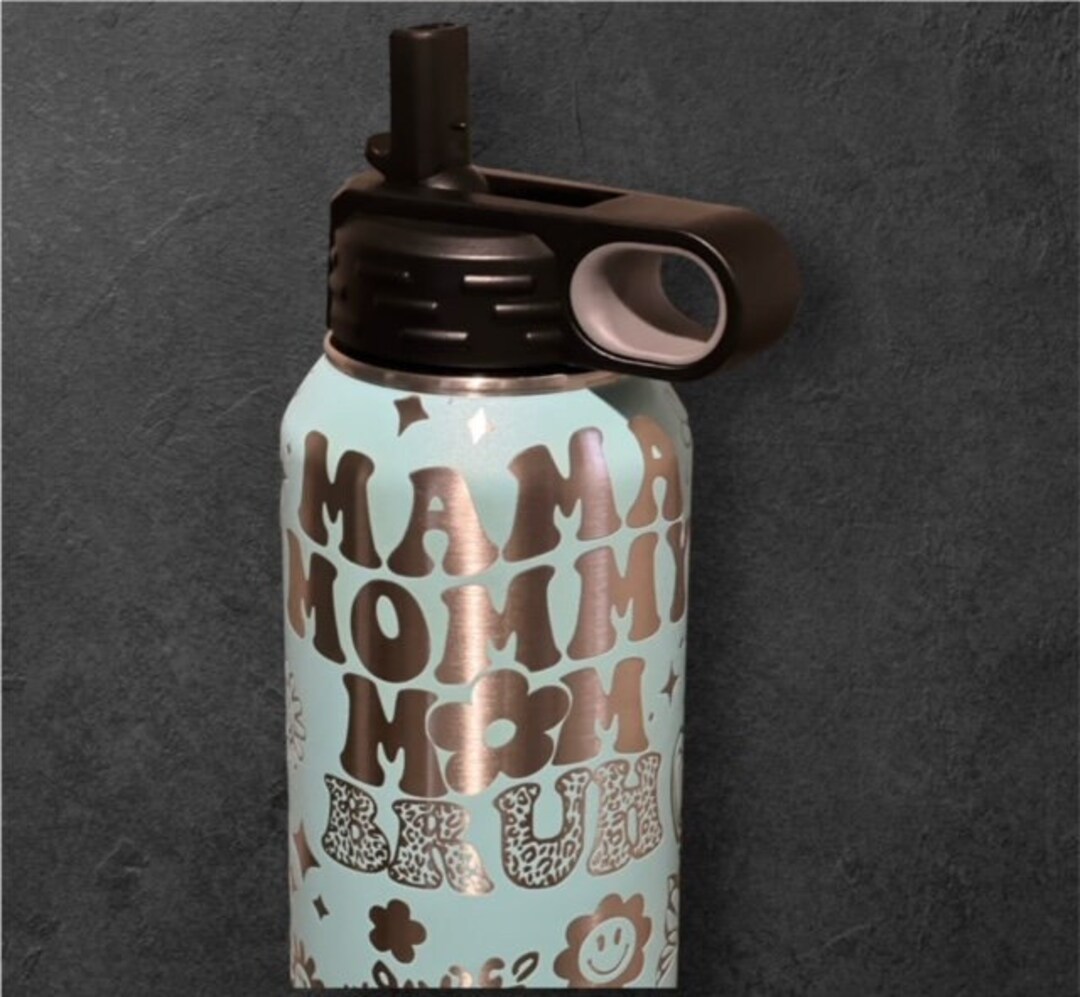 Mother's Day Gifts, 32oz Tumbler With Flip Straw Lid, Moma Mommy Mom ...