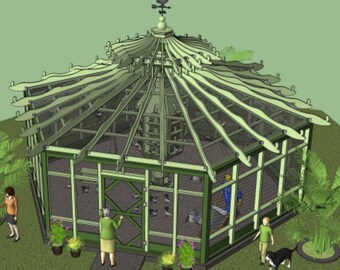 Outdoor Aviary Plans Bird Cage PDF (Download Now) - Etsy
