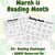 March is Reading Month Daily Challenges, Reading Log, Reading ...