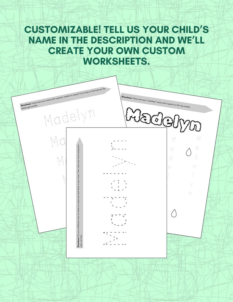 Name Writing Practice, Customizable, Learning, Name Tracing ...