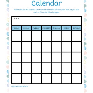 Morning Menu Homeschool Worksheets for Preschool to Kindergarten ...