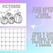 Printable Calendar for Kids 2024 Calendar for Kids Colorable - Etsy