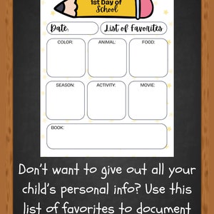 Back to School Posters, First Day of School Posters, First Day Signs ...