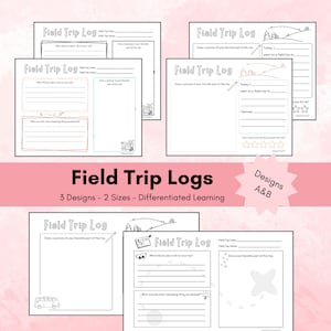 Field Trip Log, Field Trip Review, Summary, Homeschool Field Trip ...