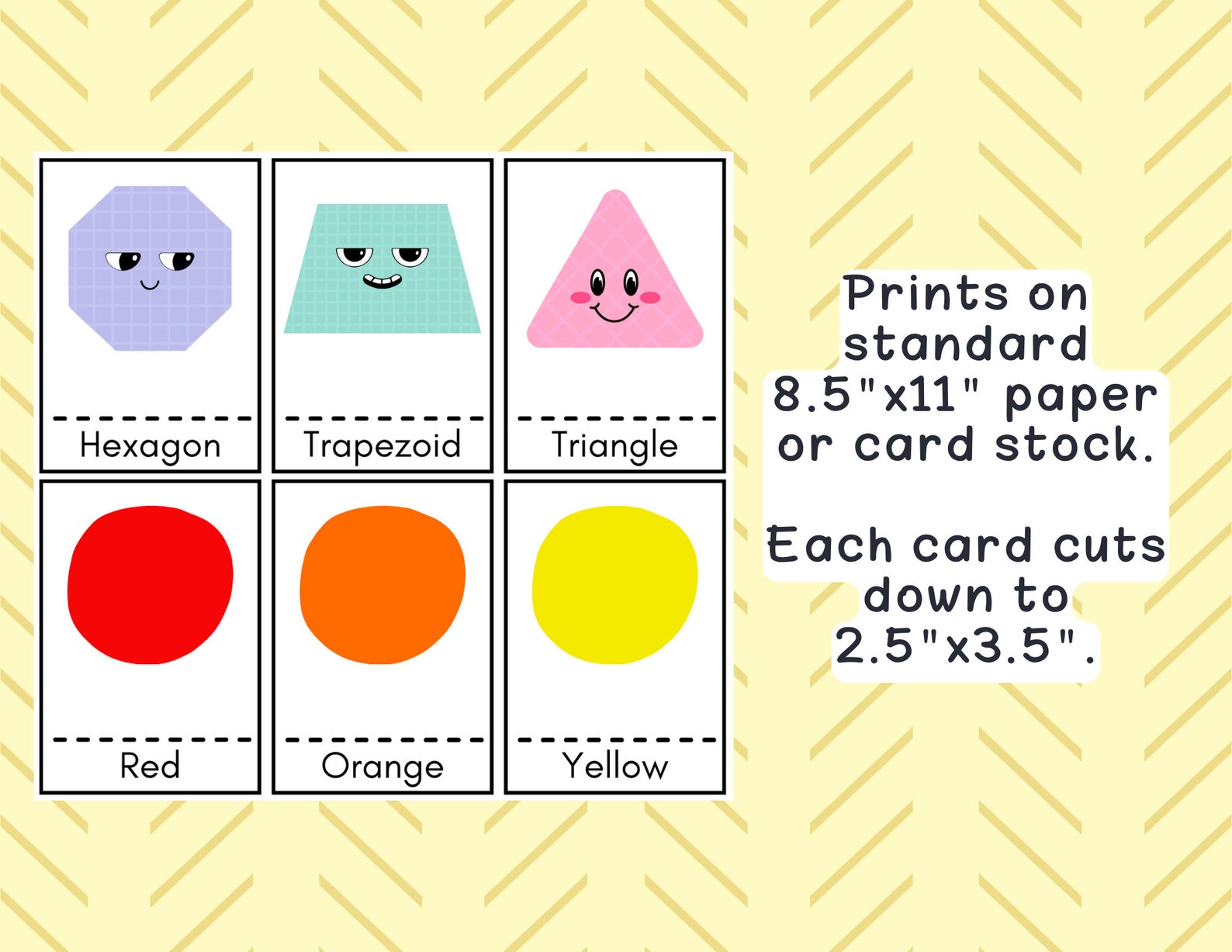 Vocabulary Flashcards for Kids, Printable, Learning Posters, Matching ...