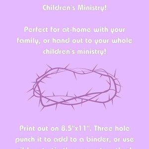 Lent Devotional and Activity Book for Kids, Lent Season, Printable ...