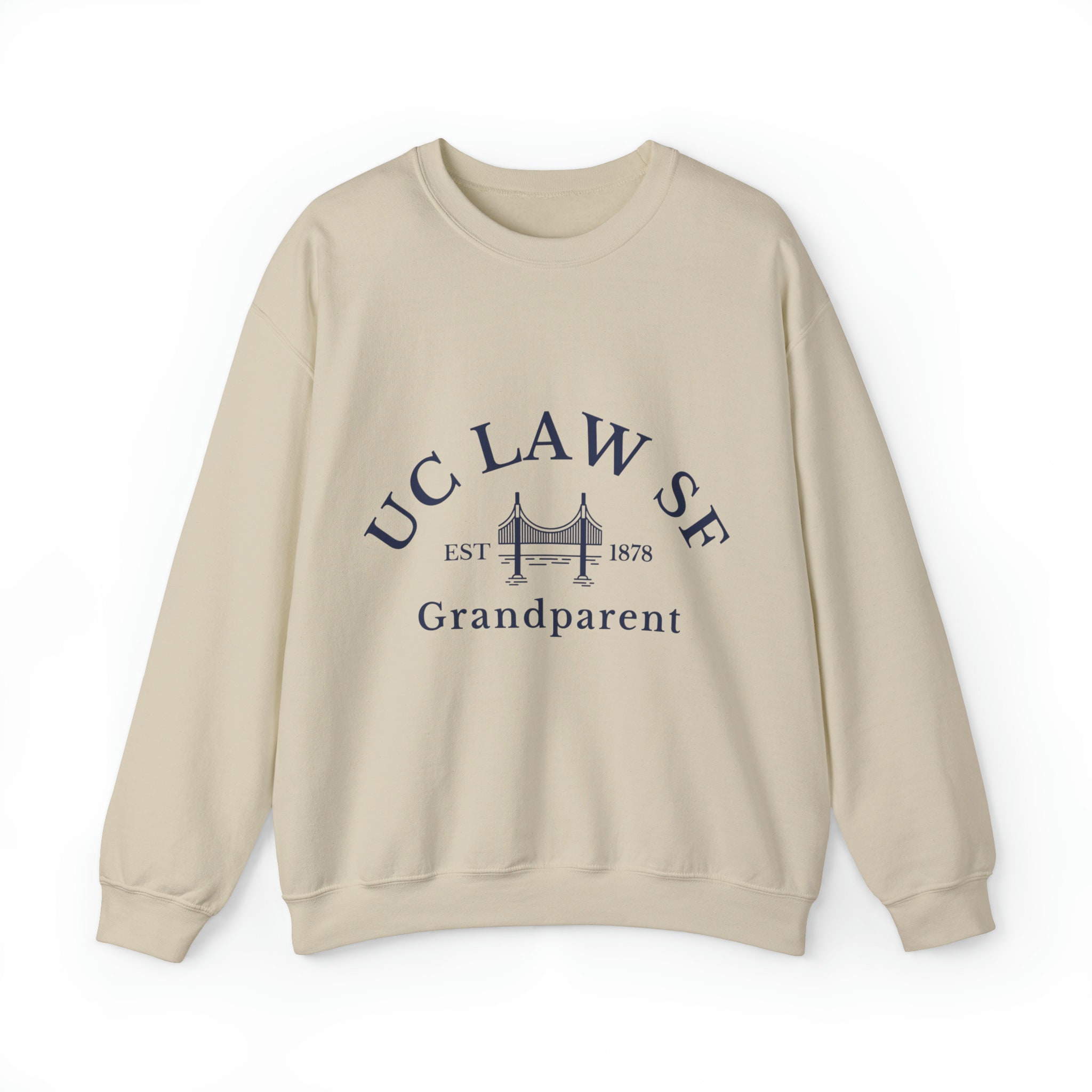 Classic UC Law San Francisco Bridge Design Sweatshirt - Grandparent ...