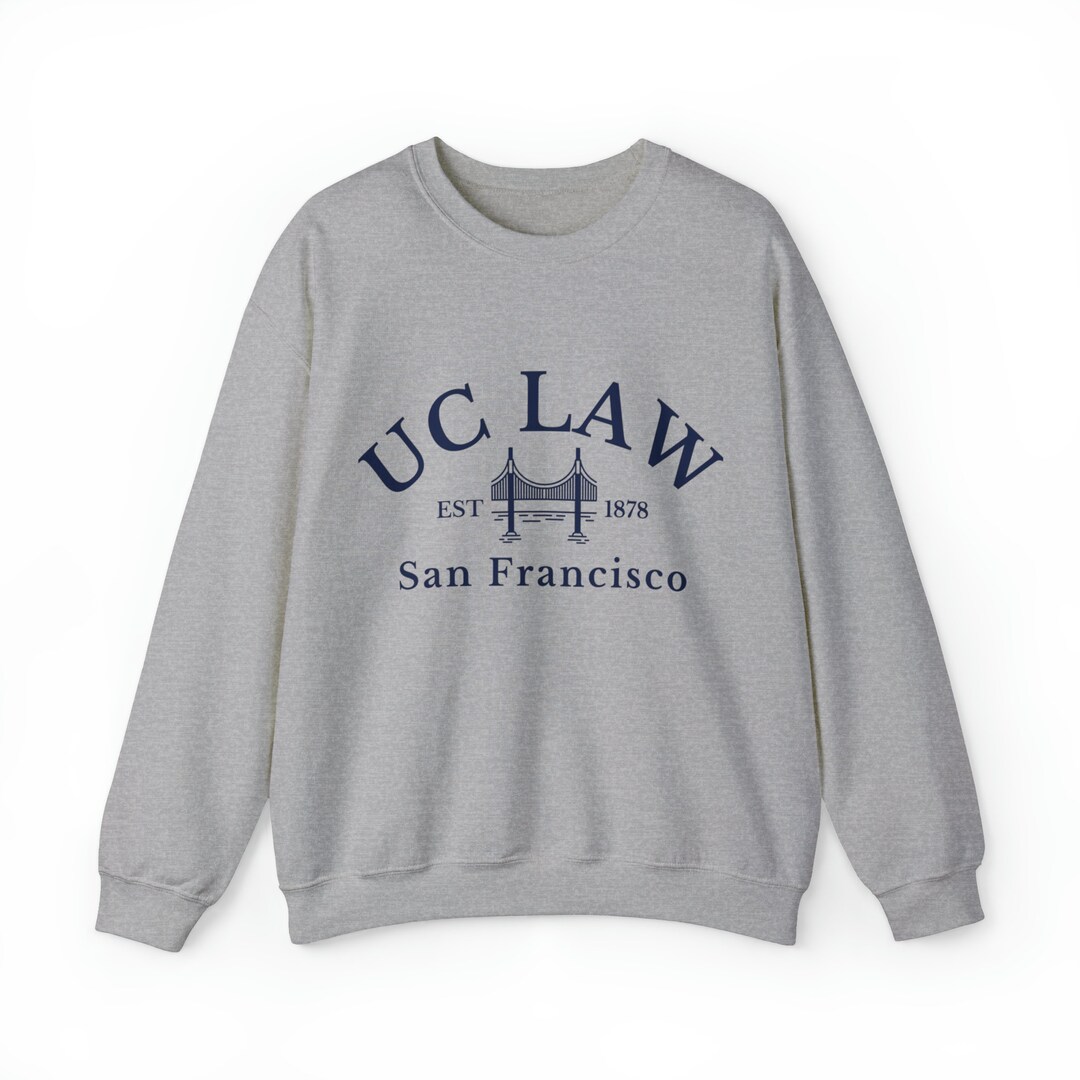 Classic UC Law San Francisco Bridge Design Sweatshirt - Etsy