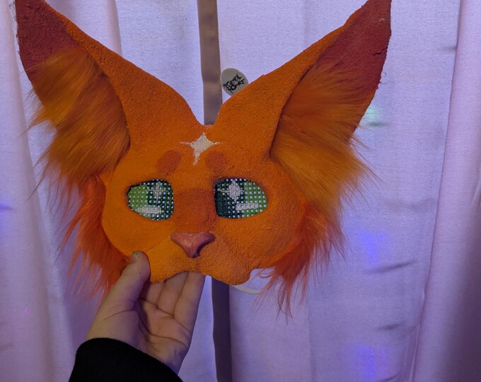 Firestar Pre-made Therian/furry Mask - Etsy