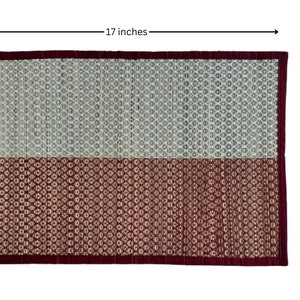 Handwoven Placemats Set of 6 With a Table Runner, Rectangular Table ...