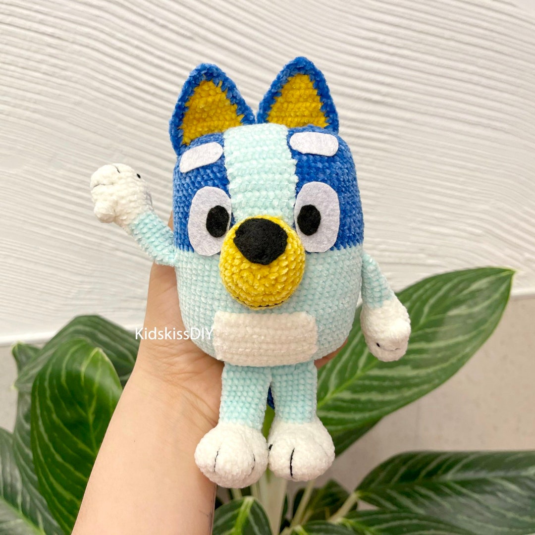 Bluey and Bingo Plush Toys PDF Crochet Pattern, PDF Download, Bluey ...