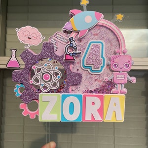 STEM Cake Topper, Science Cake Topper, Science Party Decor, Science ...