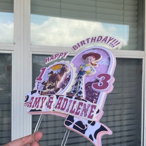Jessie Cowgirl Cake Topper, Jessie Cake Topper, Cowgirl Cake Topper ...