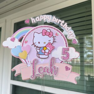 Topper De Pastel De Gatito, Decoración De Fiesta De Gatitos, Ideas De ...