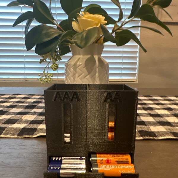 3d Printed Battery Storage - Etsy