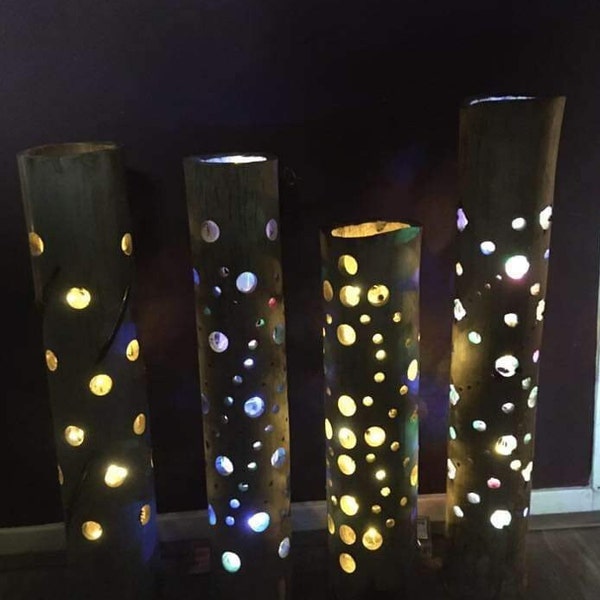 Bamboo Light - Etsy