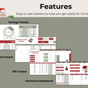 Christmas Gift Budget Google Sheets, Gift Budget Tracker, Christmas ...