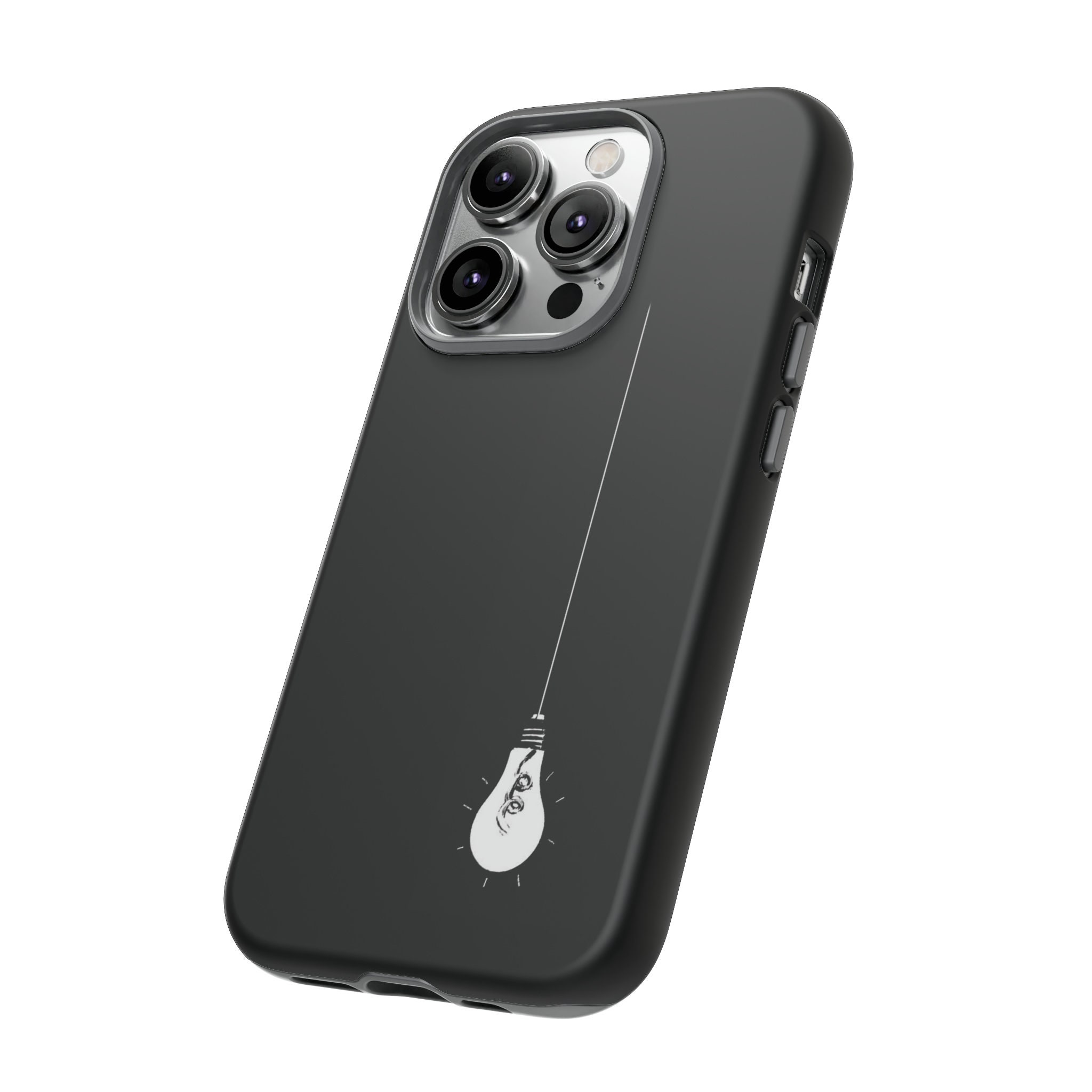 Omori Lightbulb White Space Shock Resistant Phone Case for Iphone ...