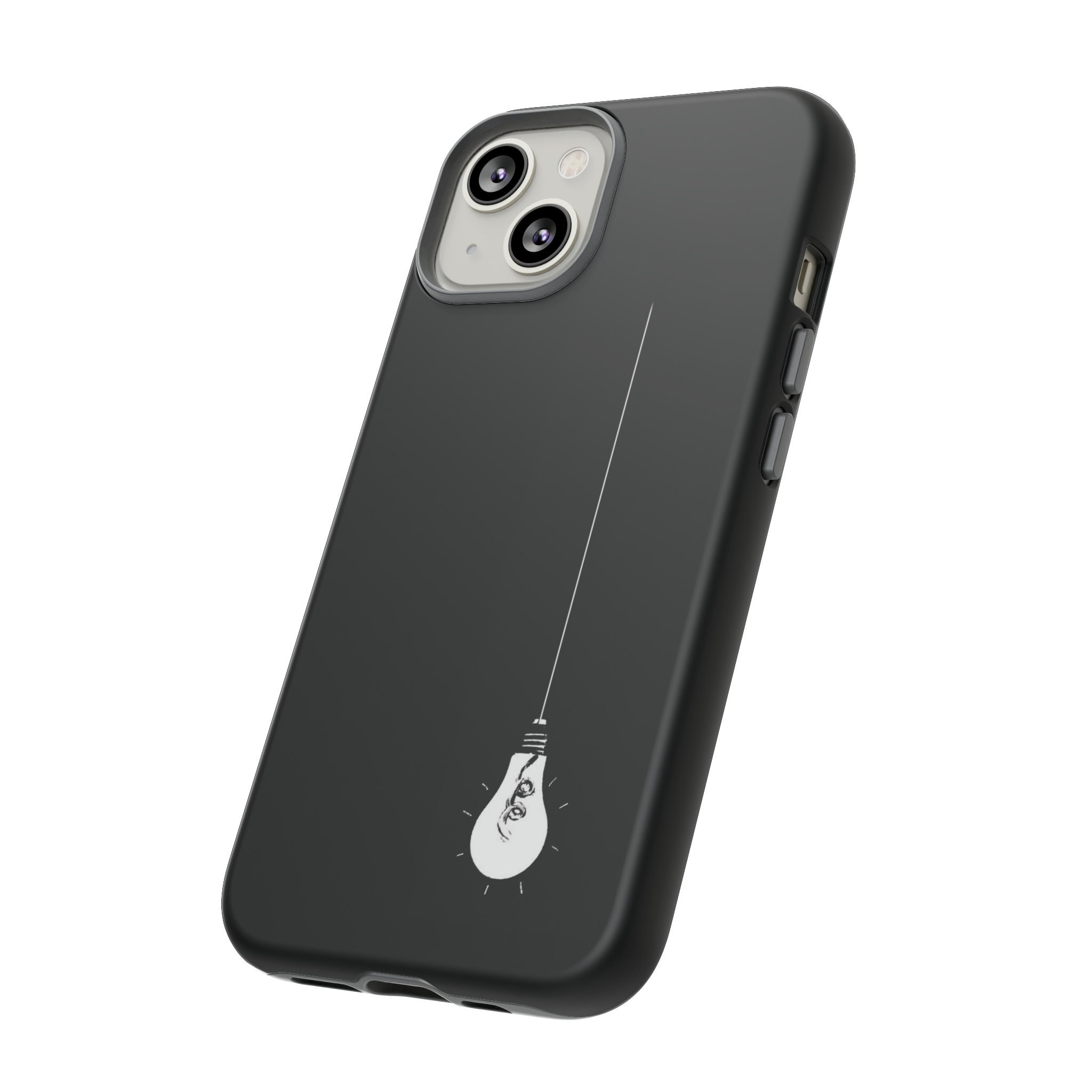 Omori Lightbulb White Space Shock Resistant Phone Case for Iphone ...