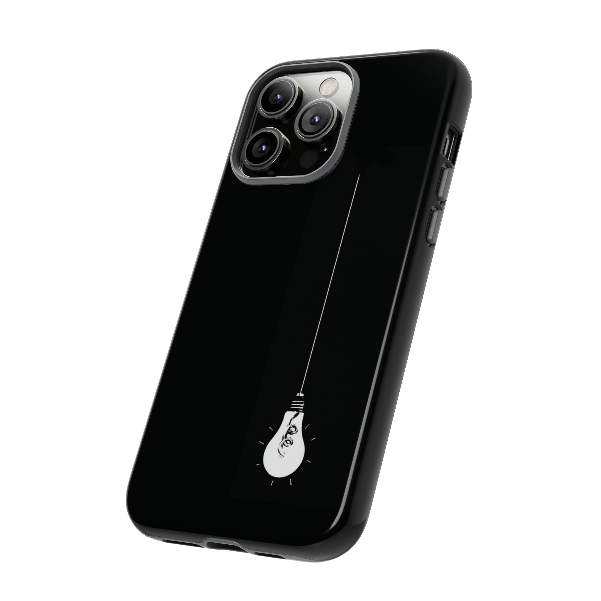 Omori Lightbulb White Space Shock Resistant Phone Case for Iphone ...