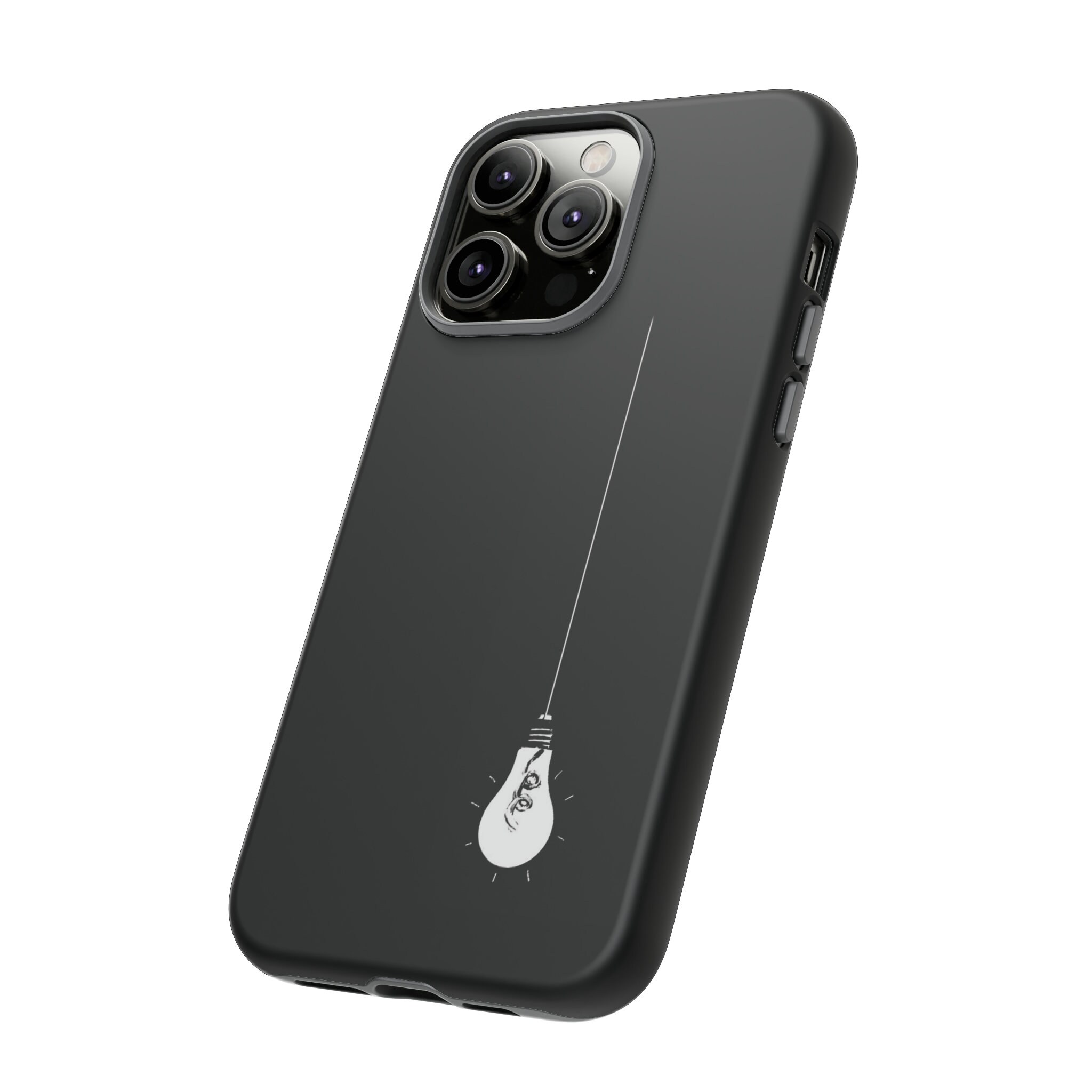 Omori Lightbulb White Space Shock Resistant Phone Case for Iphone ...